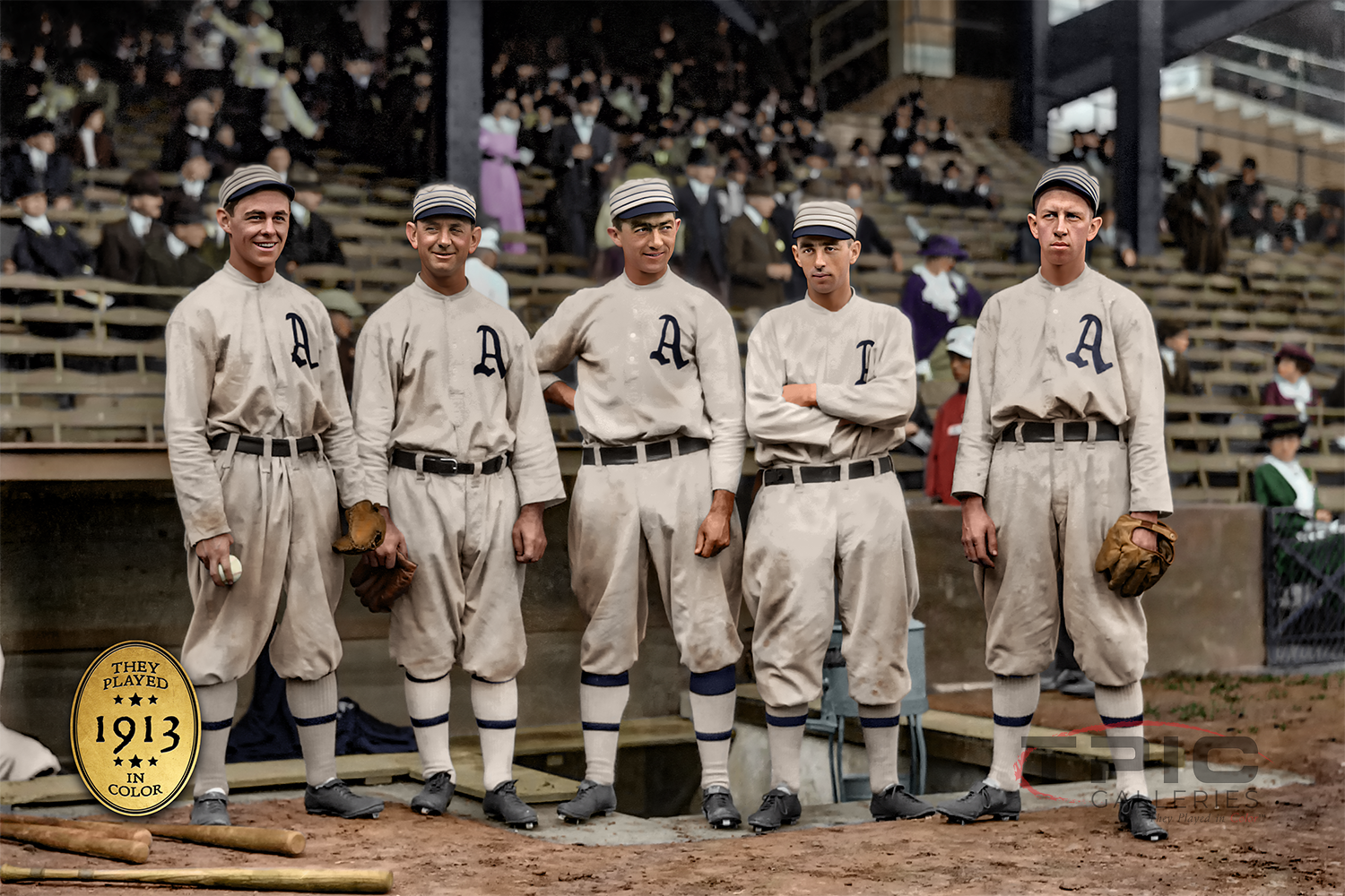BASEBALL (1910-1914) | They Played In Color Galleries