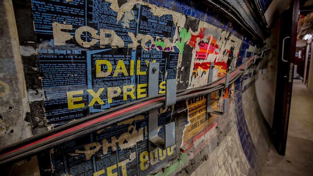 Abandoned London - Euston Tube Station